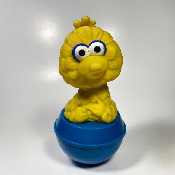 Sesame Street | Toys | 45 Vintage Illco Sesame Street Big Bird Weeble ...
